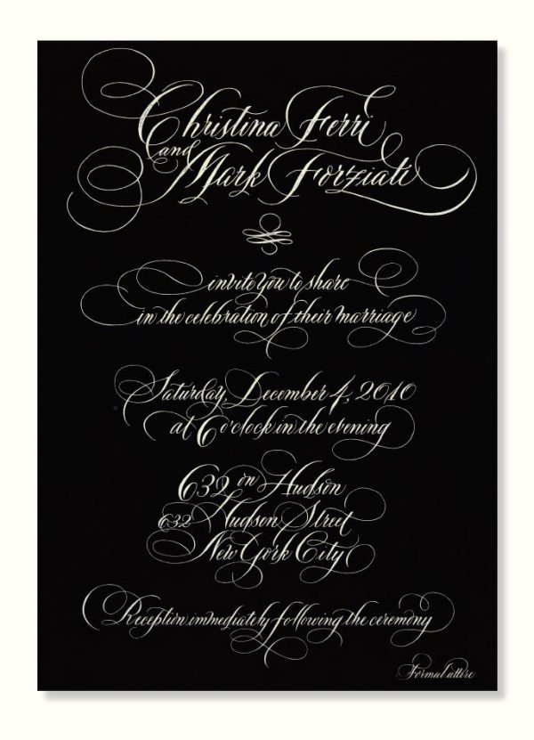 Calligraphy in the Nation’s Capital - America's Table