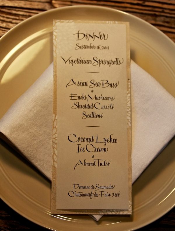 Menucards - America's Table